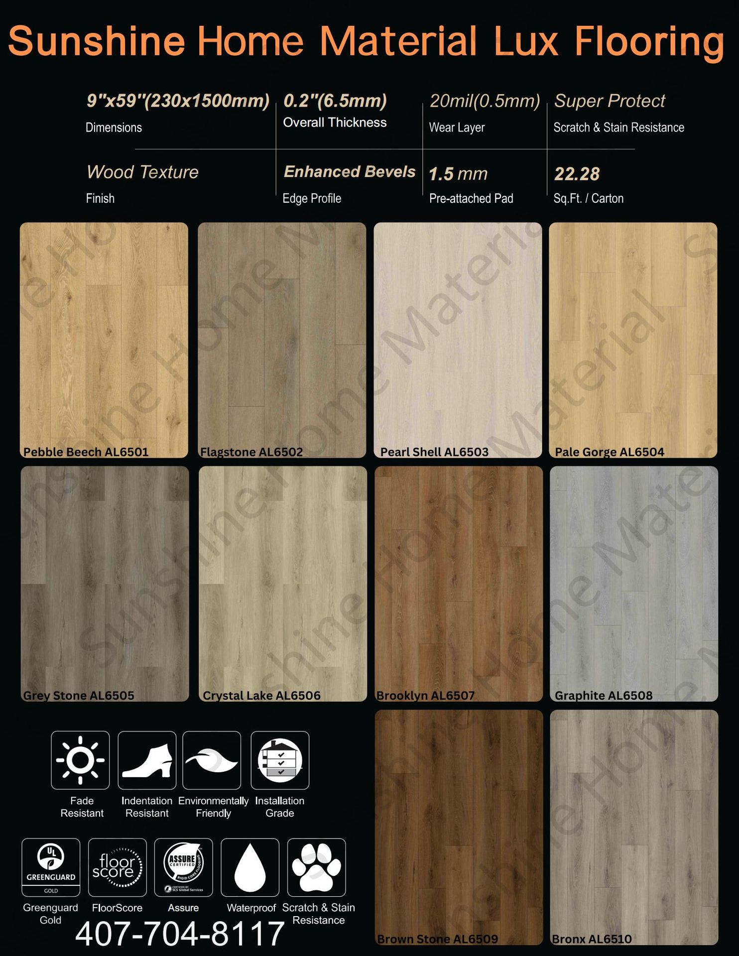 Apex LUX Flooring | Sunshine Home Material